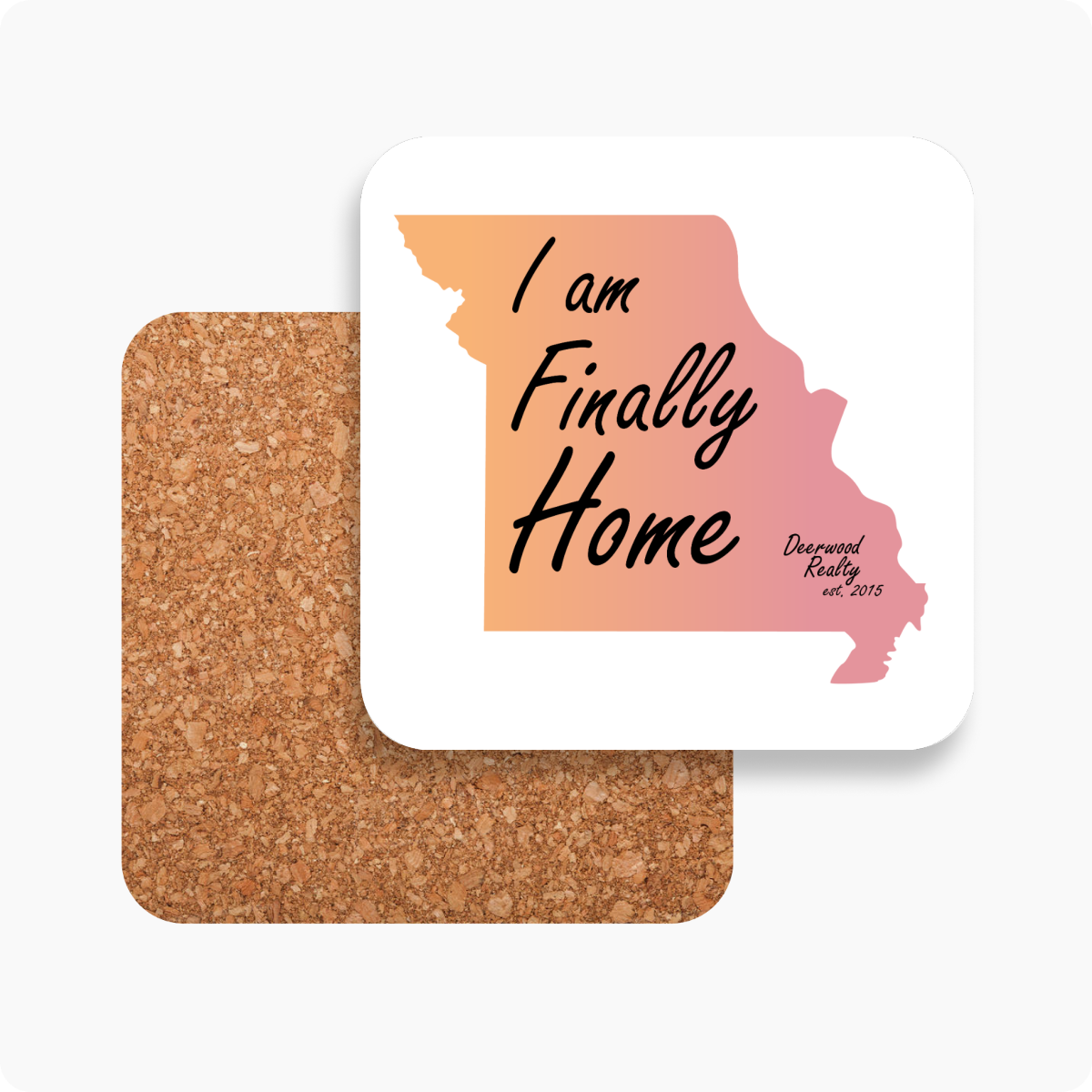 Finally Home Coaster